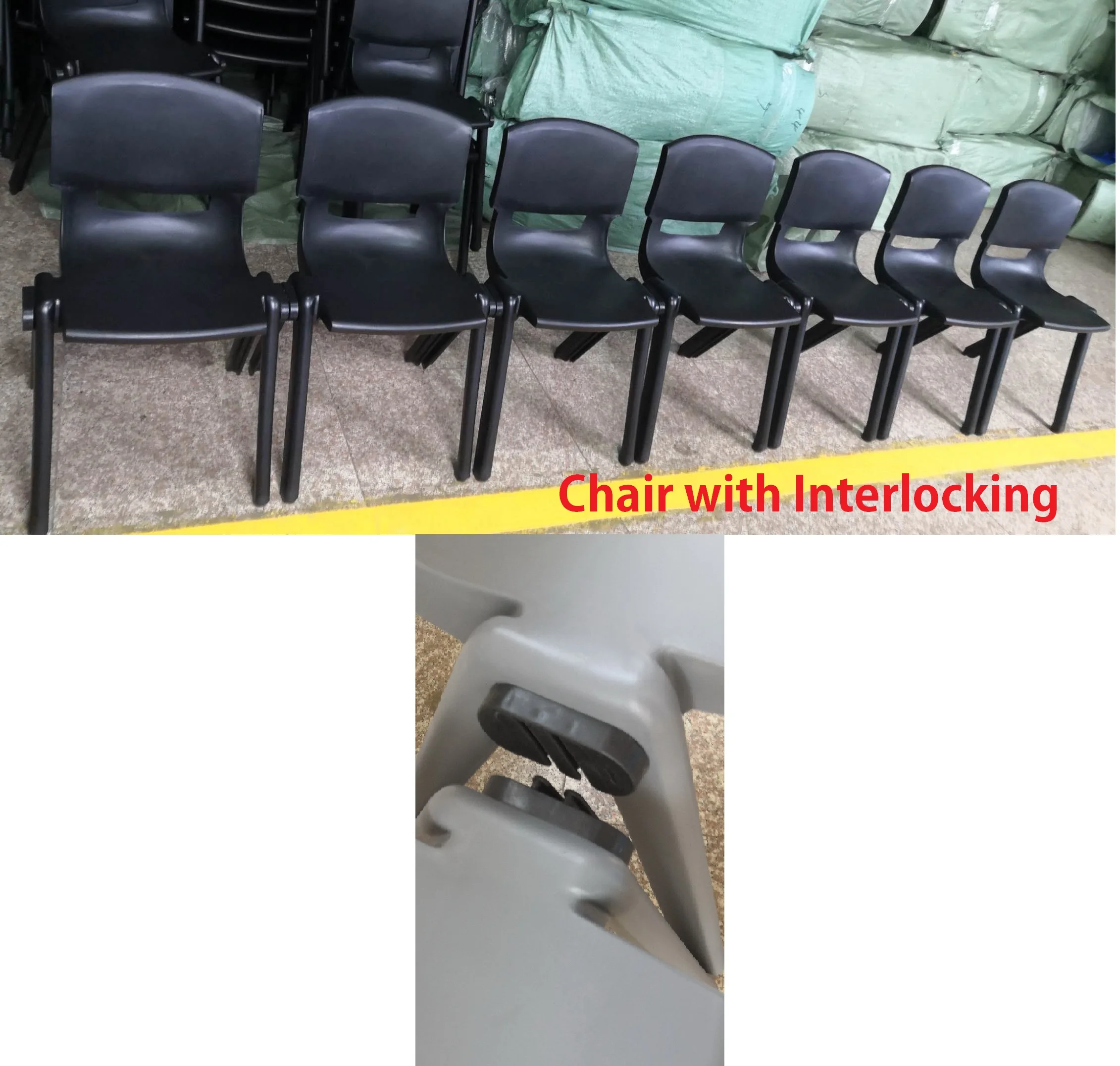 New Design Interlocking Cinema Chair for Church & Events
