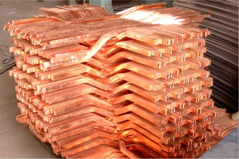 Copper Hanger Bar for Anode/cathode Plate - High-accuracy