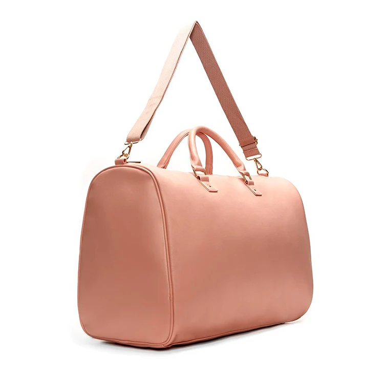 Wb0012 Custom Pink Girls Weekender Bag Leather Weekender Travel Bag For ...