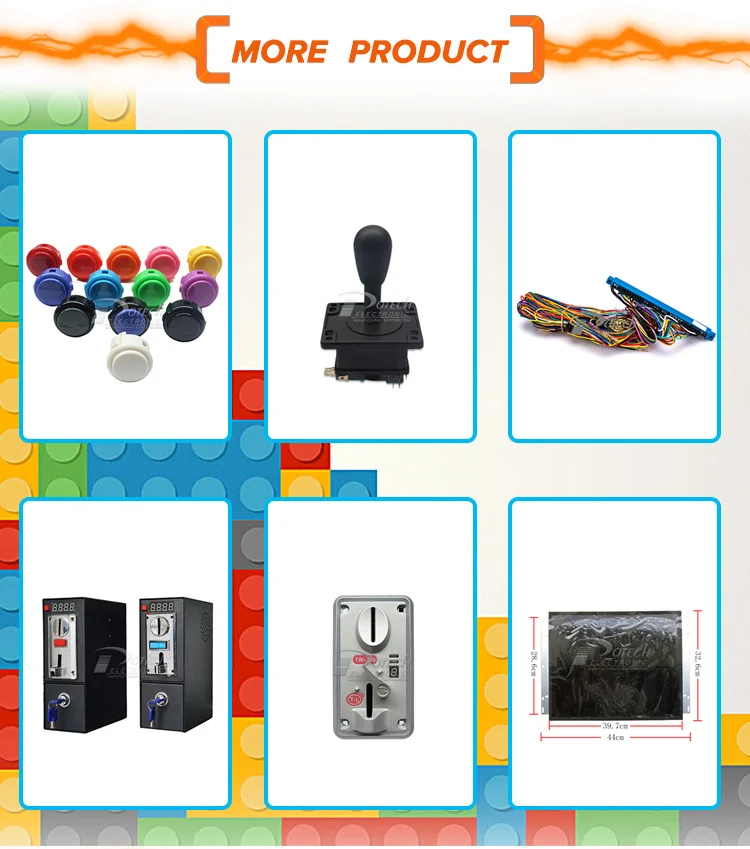 Jamma Arcade Game Board Elf 412 In 1 Vertical Pcb Board Multi Classic ...