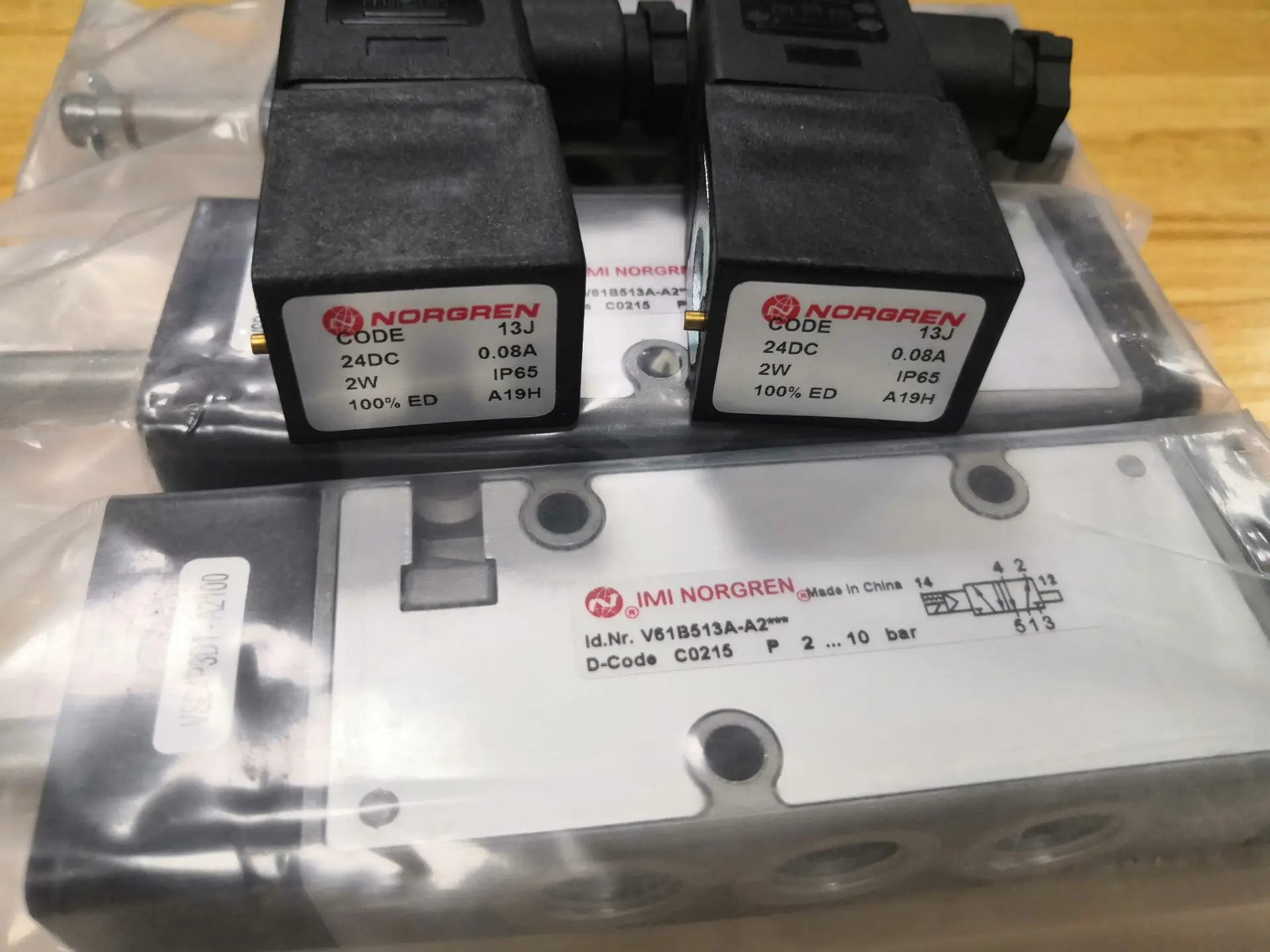 Norgren Solenoid Valve V61b513a-a2 - Buy Norgren Valve,Norgren Solenoid ...