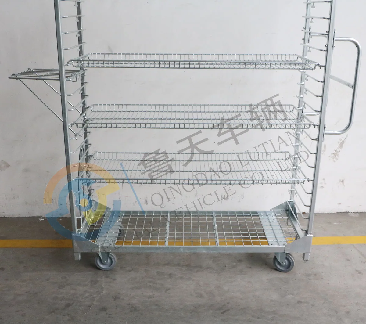 Multipurpose Steel Electric Order Picking Carts for Warehouses