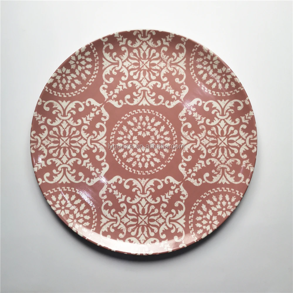 12 Inch Dinner Plates - Elegant Ceramic Pizza Plates