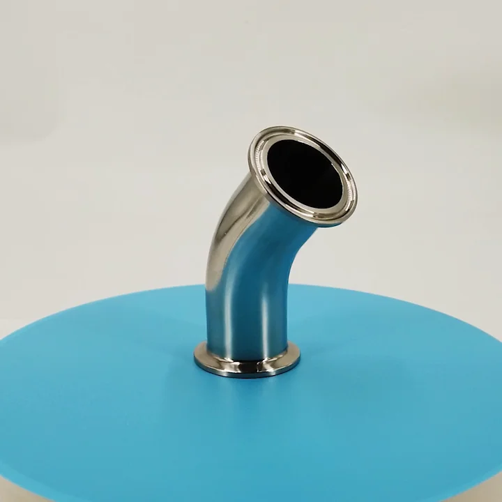 New Design Pfa/ptfe/fep Lined Tri Clamp Fittings 90 Degree Elbow - Buy ...