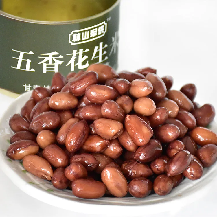 Chinese Canned Snack Food Roasted And Salted Peanuts - Buy Canned ...