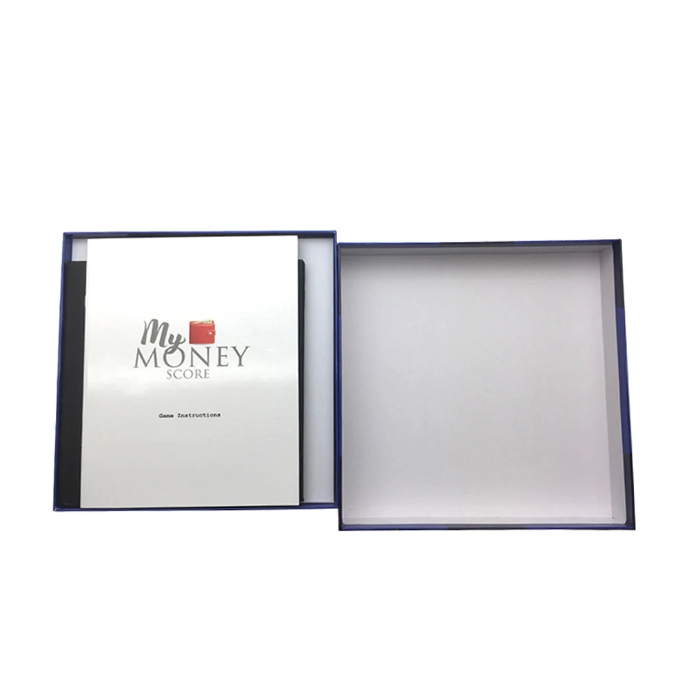 Custom Made Blank Board Game Boxes And Cmyk Printing Board Game Box ...