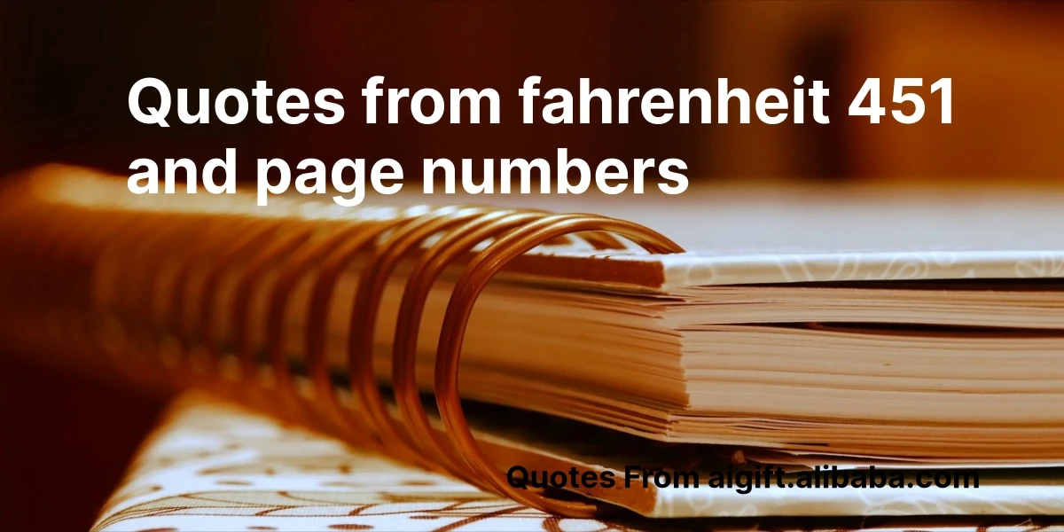 100+ Fahrenheit 451 Quotes with Page Numbers for Powerful Copywriting ...