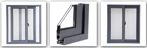Aluminium Unbreakable Windows - CE Standard & Adjustable