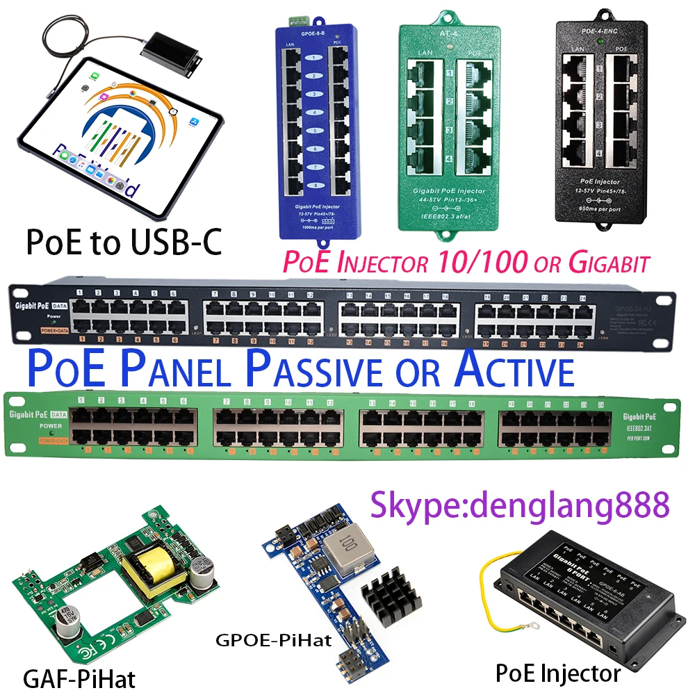 Gat-usbc-pd Isolated Poe Splitter Power+data For Usb-c To 25 Watts Such ...
