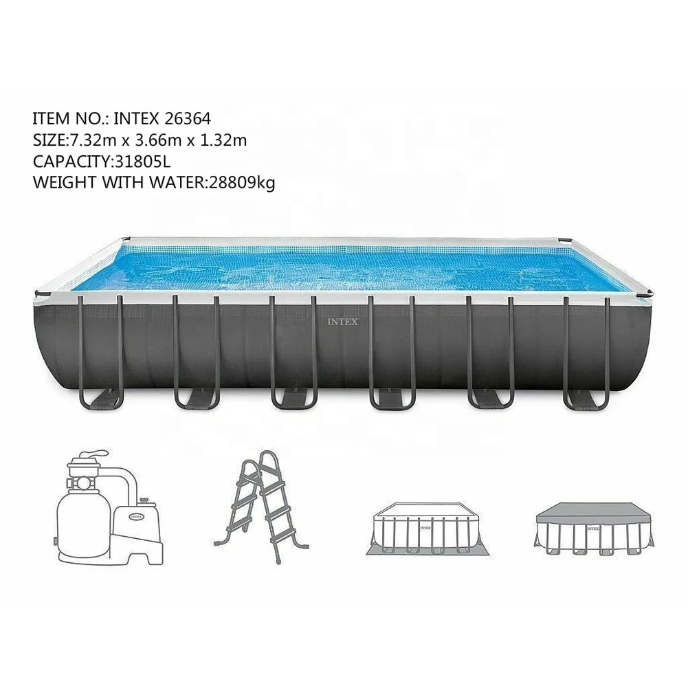 Intex 26364 24FT Outdoor Pool - Durable & Fun for All Ages