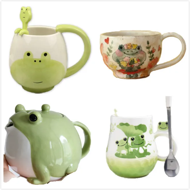 Frog Shaped Ceramic Mug In 3d Frog Shaped Ceramic Mug In Frog Animal ...