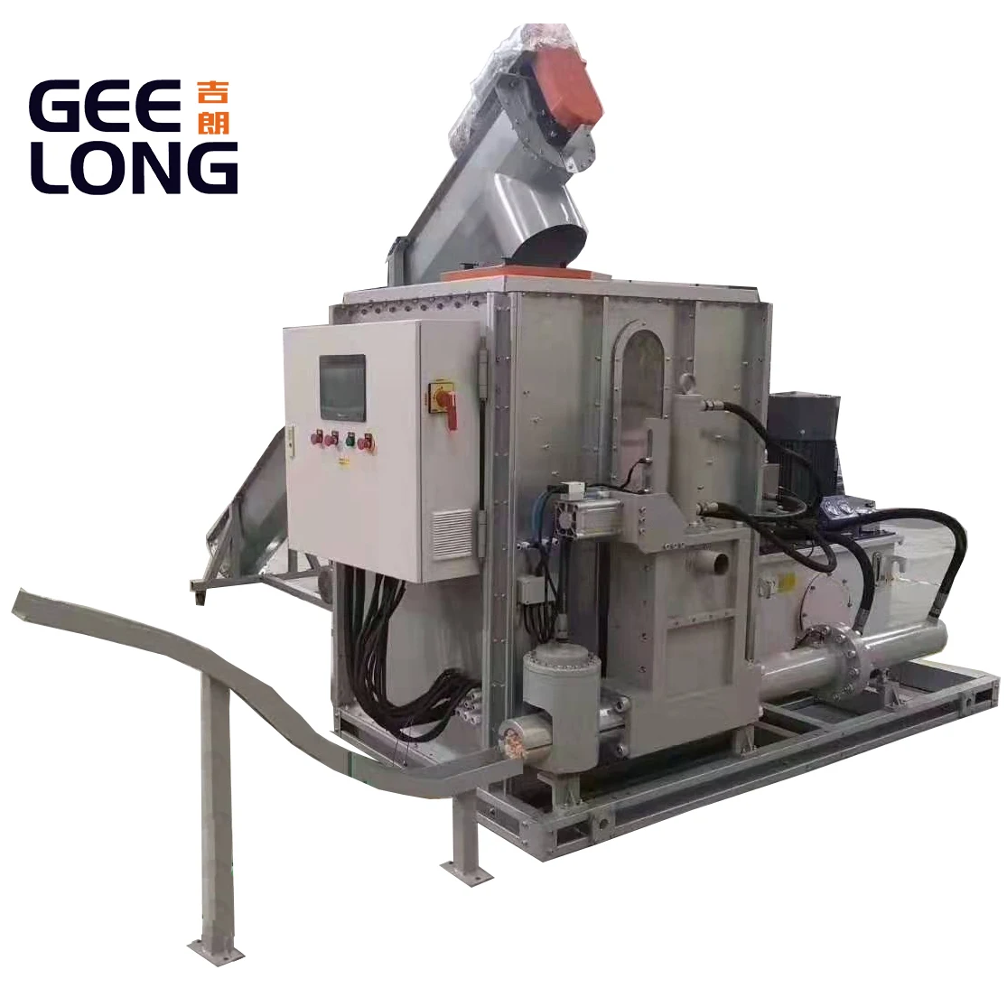 Wood Saw Dust Squeezing Machine Sanding Powder Squeezing Machine Boiler ...