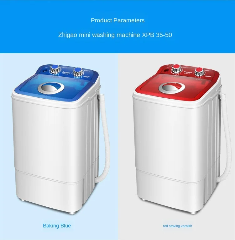 Mini Semi-Automatic Wash Machine for Baby Clothes - 4.6kg