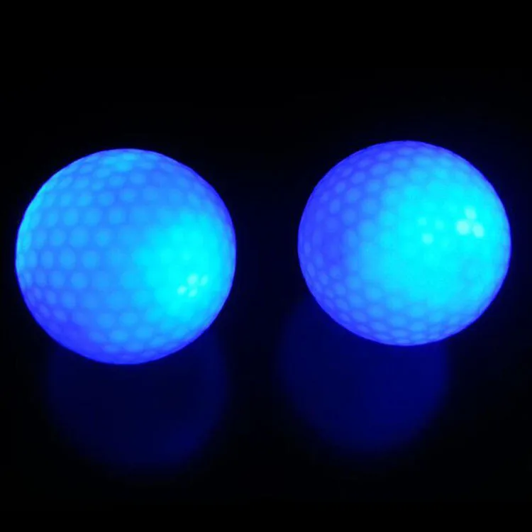Top Seller High Bounce Led Night Glowing Golf Balls - Buy Led Golf Ball ...