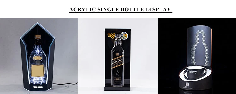 Comprehensive Solution Acrylic Metal Wooden Glorifier Vip Bottle ...