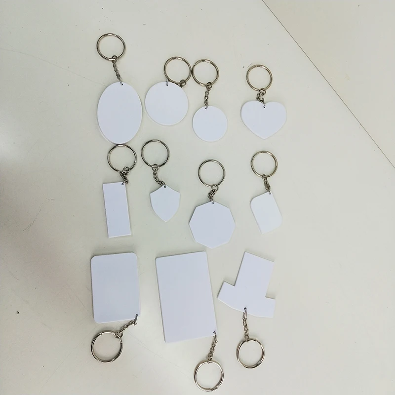 Customizable Sublimation Polymer Keychains - Perfect Gifts