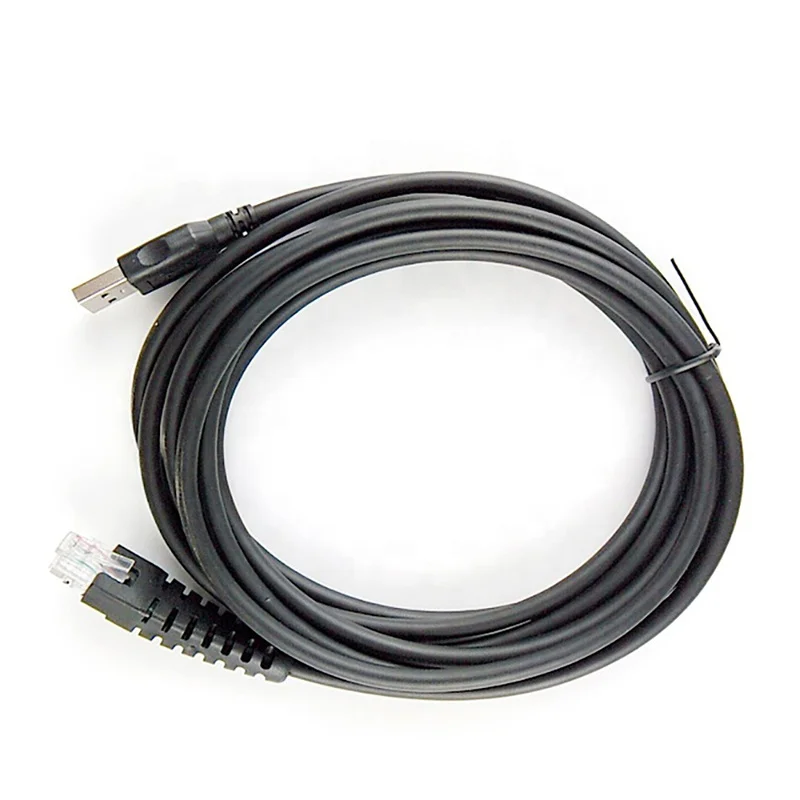 Cable de escáner de código de barras USB macho a RJ45 de 2M con ...