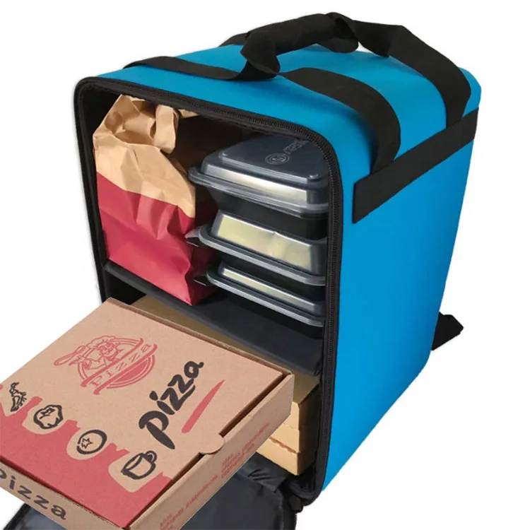 Pizza Delivery Backpack Heating Food Takeaway Delivery Motorcycle ...