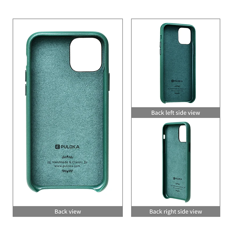 Puloka Oem Simple Original Leather Mobile Phone Case Back Cover For ...