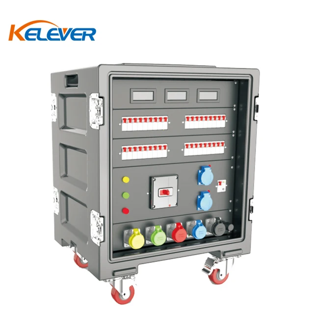 48 Channels 12U Socapex Audio Power Distro Rack - KELEVER