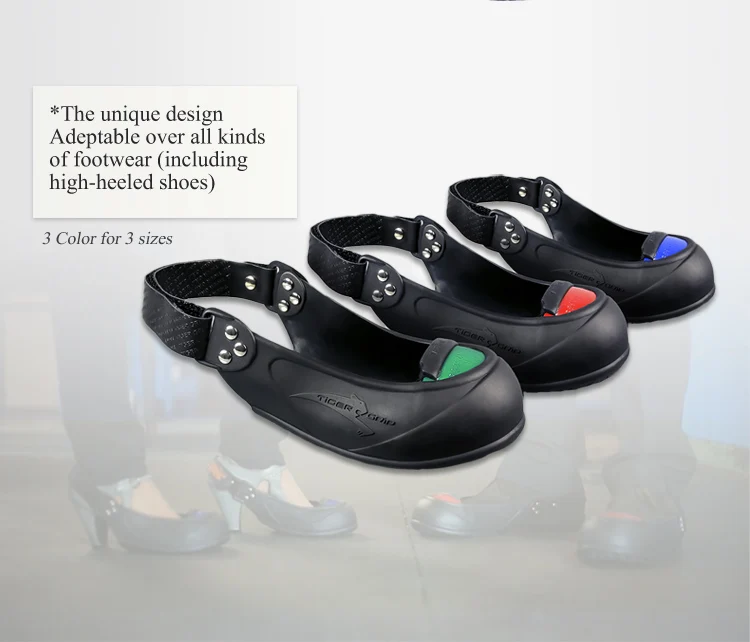 Visitor Premium Safety Toe Overshoes non-slip shoe cover Rubber Anti ...