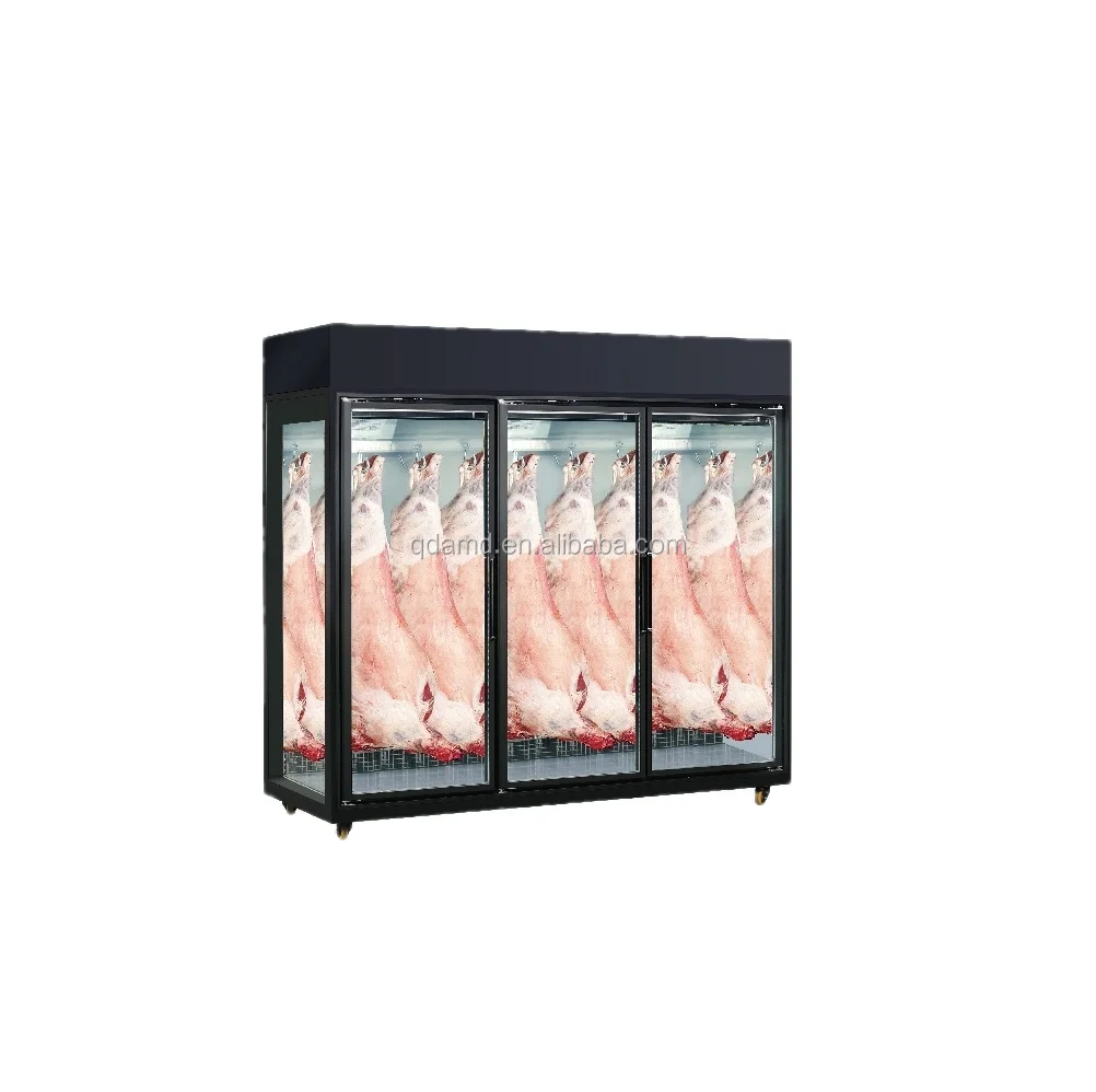 Meat Hanging Display Refrigerator - Ideal for Grocery Stores