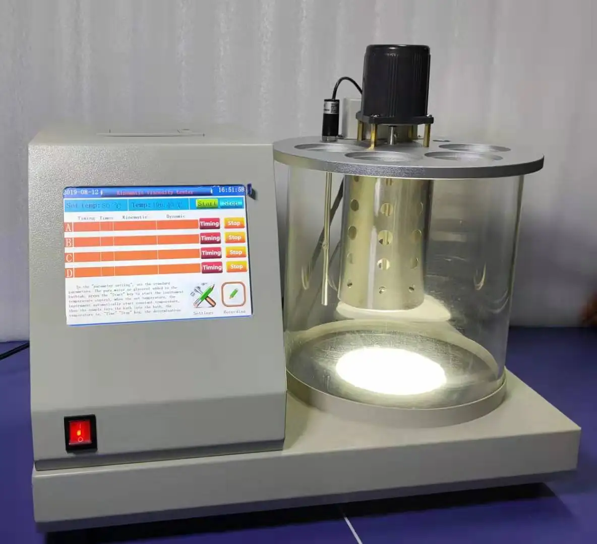 BLS-V445 Kinematic Viscosity Meter for Petroleum Products