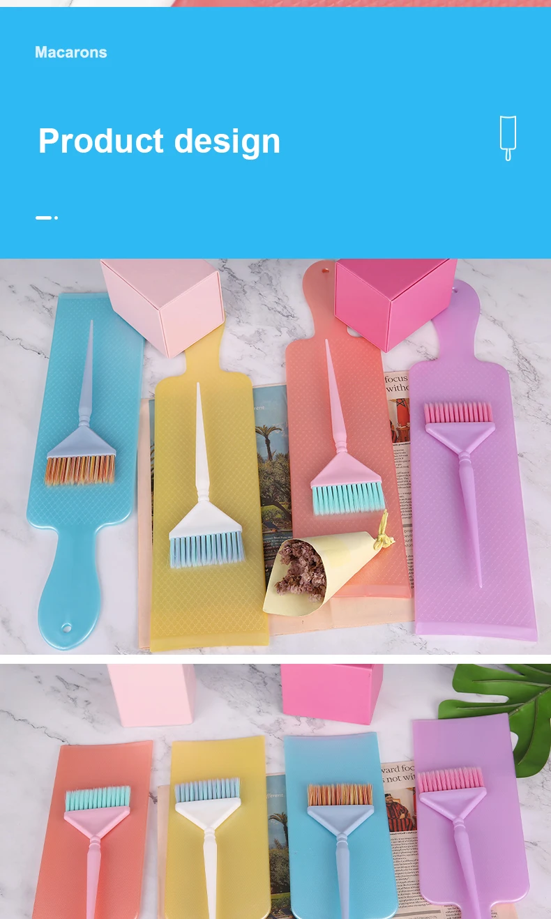 Colorful Balayage Highlights Board - Perfect for Hair Salons