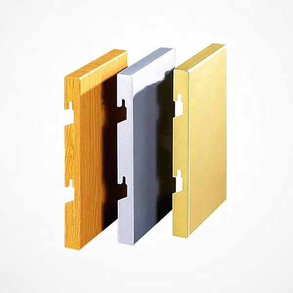 Acebond Wood Grain Aluminum Veneer Aluminum Solid Panels For Exterior ...