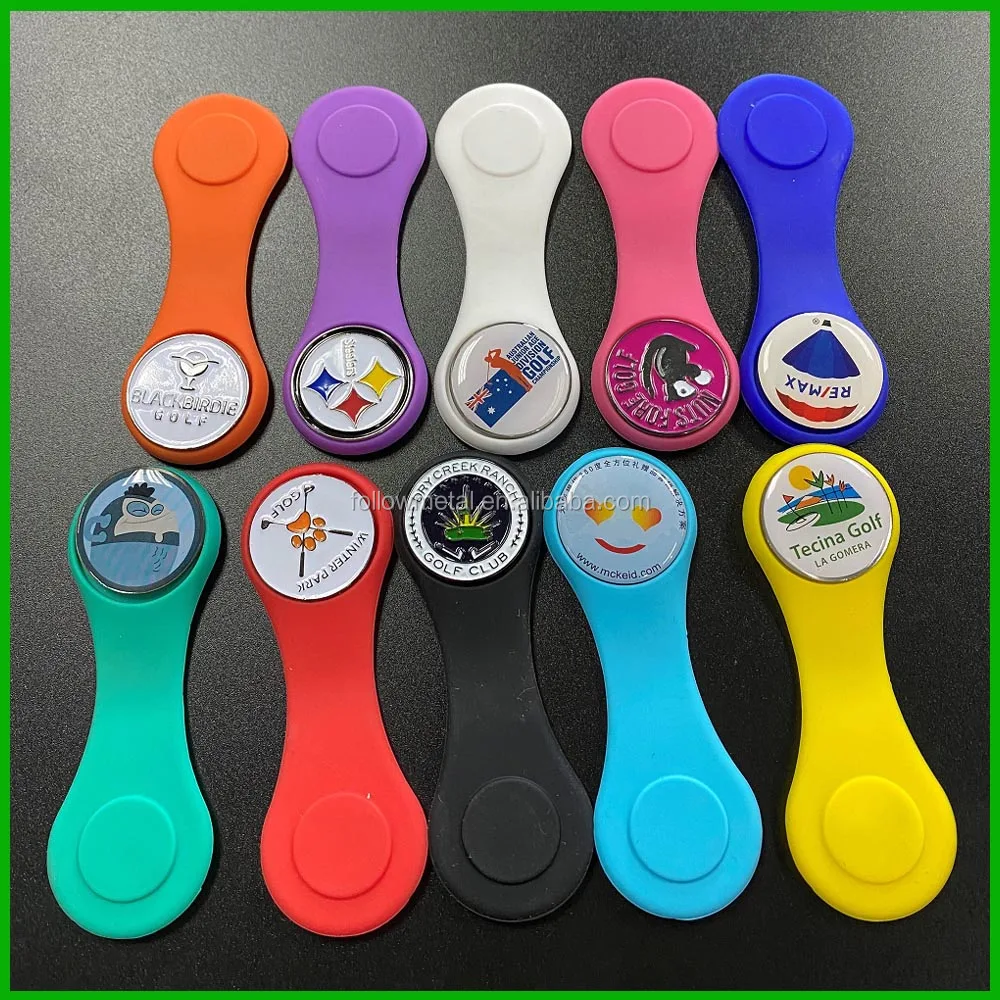 Silicone Golf Hat Clip, Silicone Cap Clip, 10 Colors Are Available ...