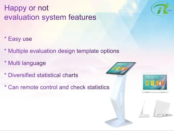 10.1 Inch 21.5 Inch Happy Or Not Machine Sale Service Rating Customer ...