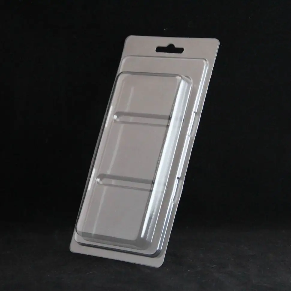 High Quality Clear Plastic PVC Clamshell with Custom Logo