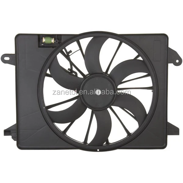 Cooling Radiator Fan Assembly For Chrysler 300c 2009-2020 Dodge Charger ...