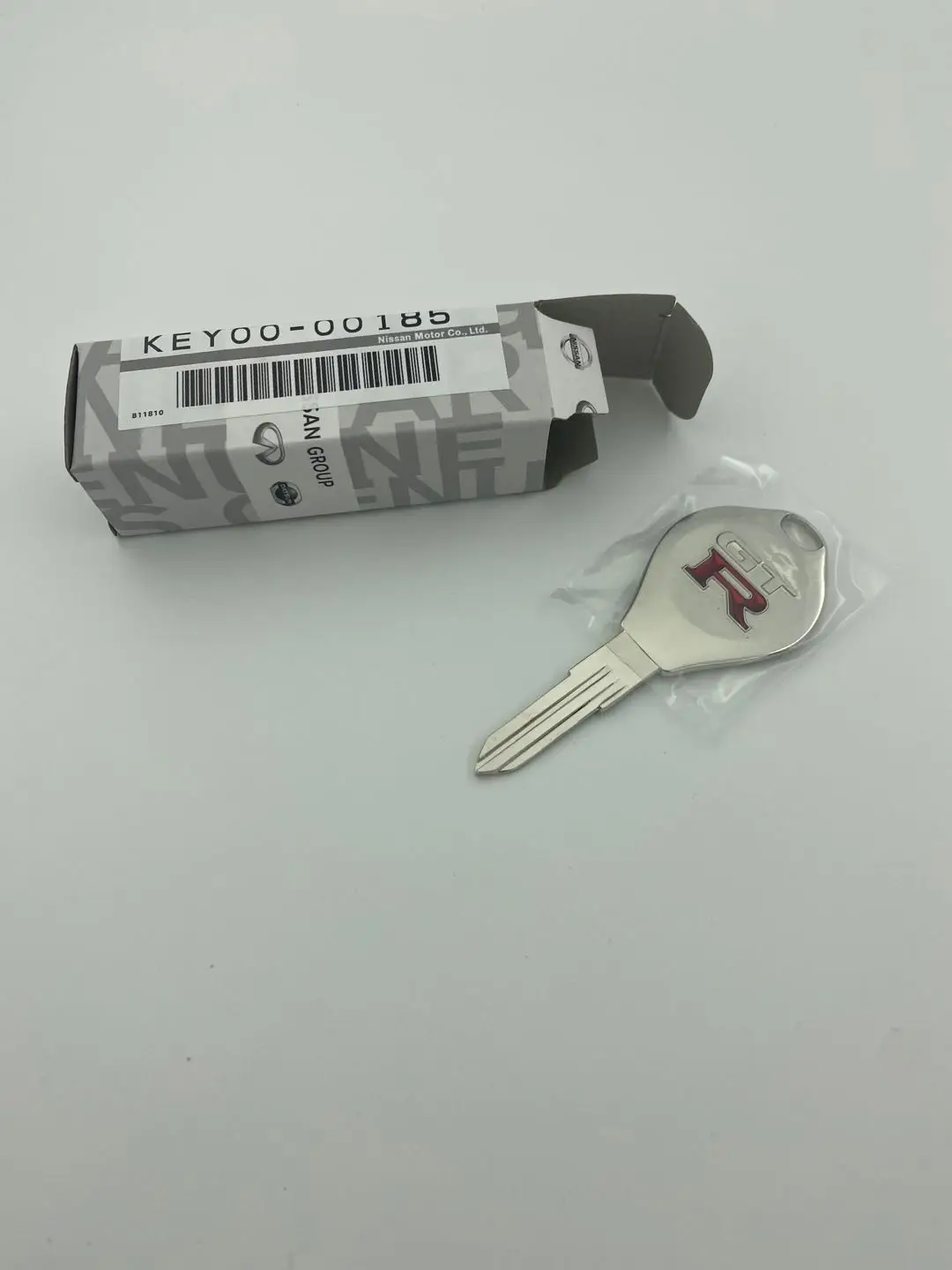 Gtr Car Key Mechanical Key Red Logo Gtr Edition Backup Key For Gtr S32 ...