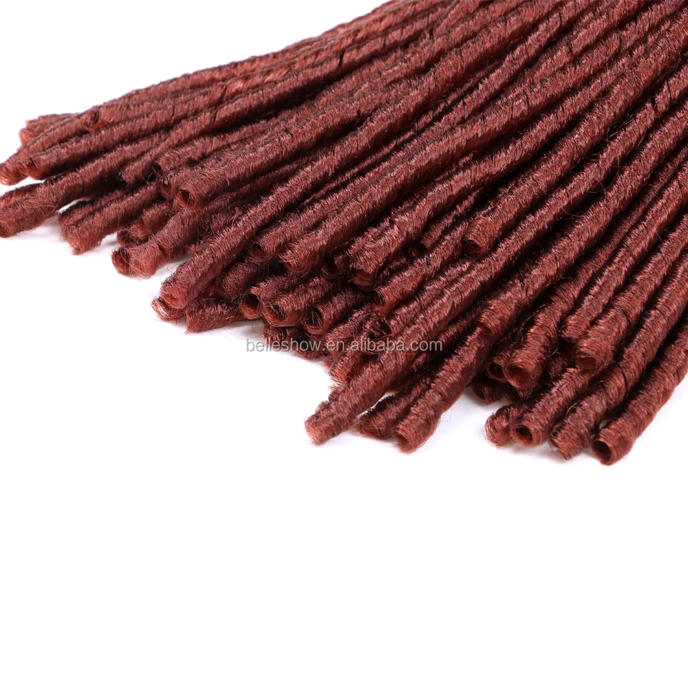 Hot Sell Soft Dread Hair Piece Soft Dreads Blond Soft Dread Braids ...