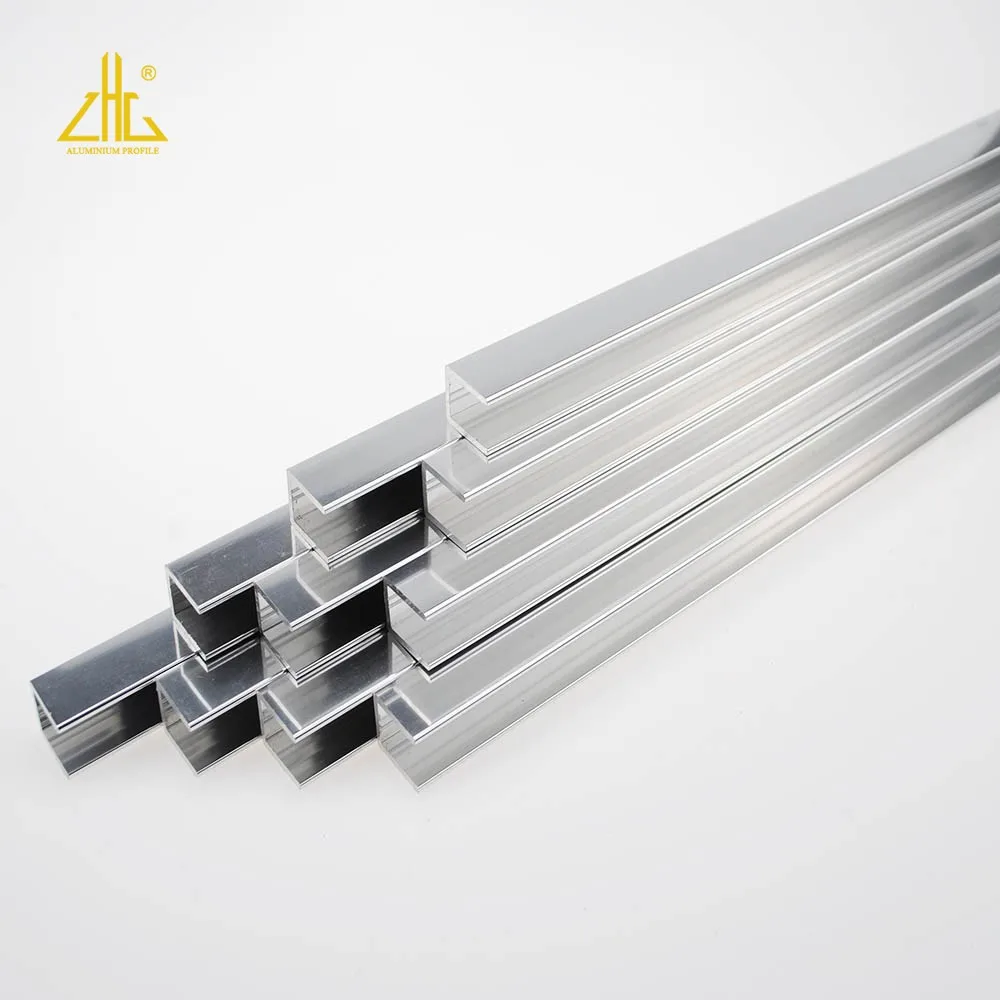 Different Shapes Aluminium Channels U Profile Extruded Aluminum Track ...