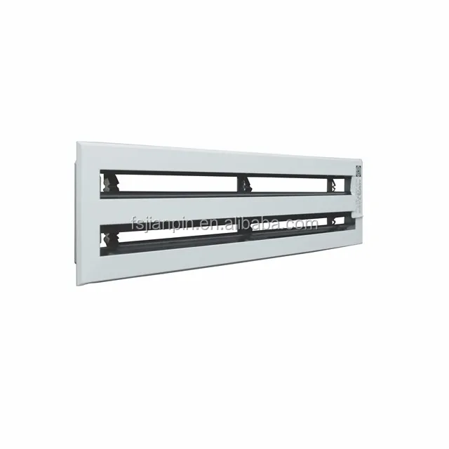Ceiling Aluminum Linear Slot Air Diffuser - Buy Linear Slot Diffuser ...