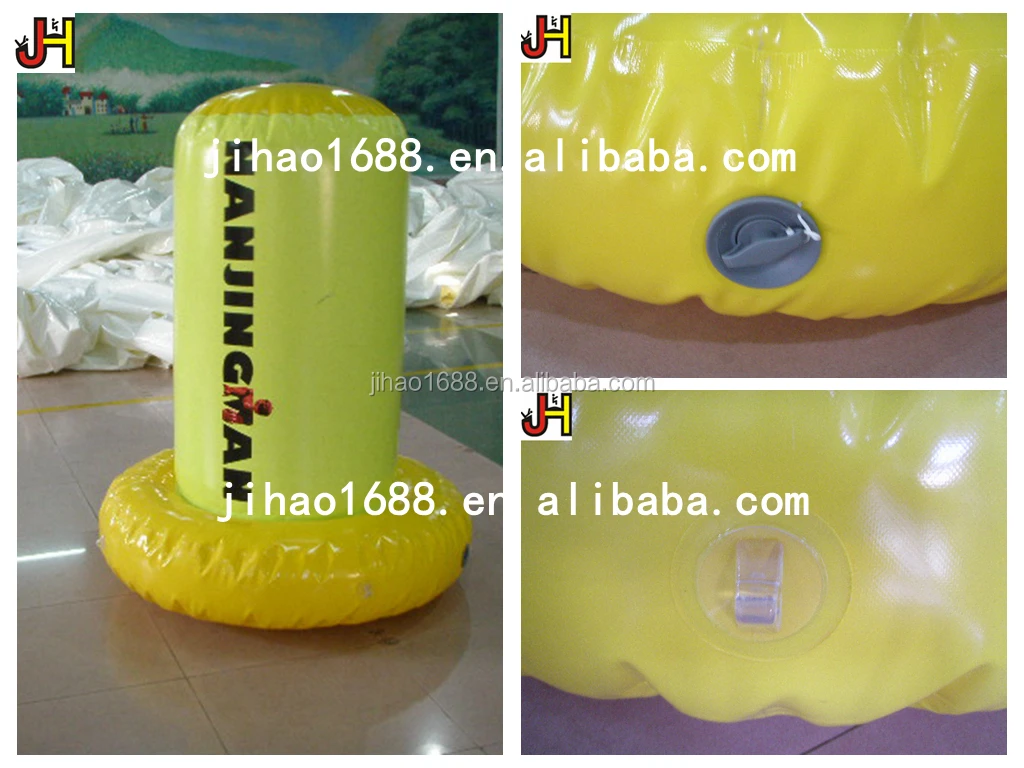 Inflatable Floating Cylinder Buoys Inflatable Water Warning Tube Buoys ...