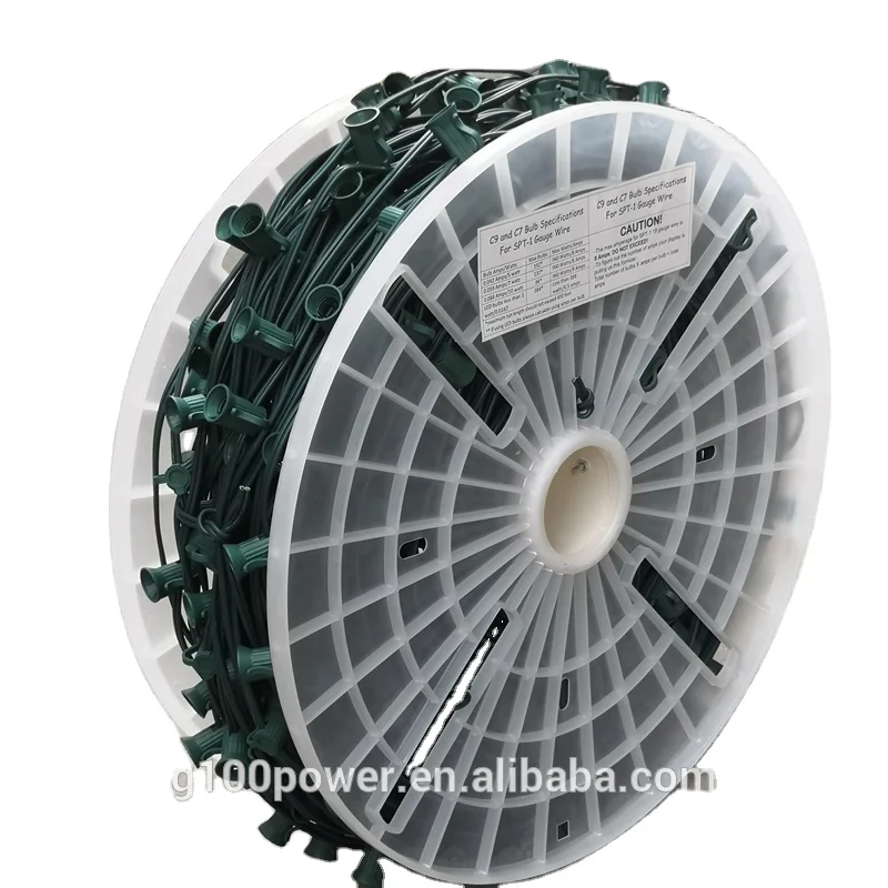 500 Foot 18 Gauge Wire Roll Green SPT-1 SPT-2 Green Cable| Alibaba.com