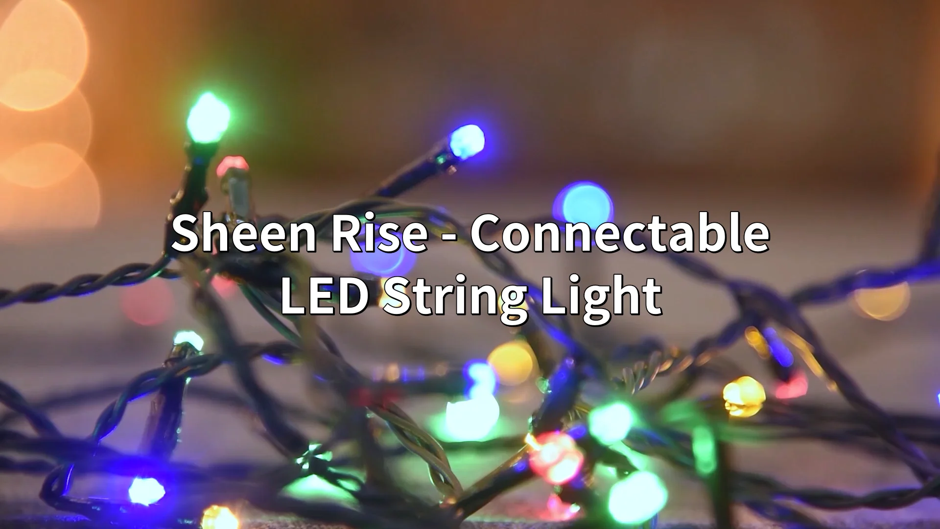 Rice Bulb Light 100l Connectable Outdoor Led Light Chain - Buy Outdoor ...