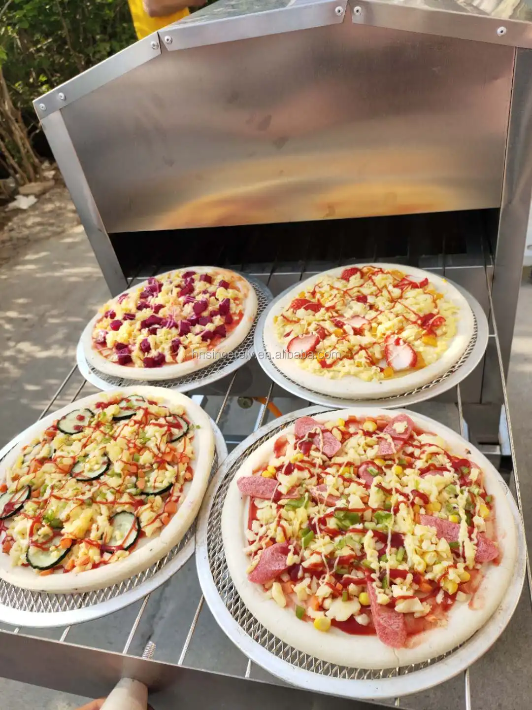 Restaurant Commercial Electric Pizza Maker/Electric Gas Pizza Cooker ...