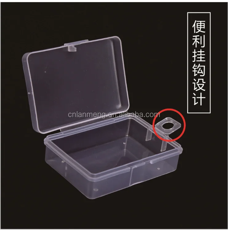 High Quality Pp Transparent Plastic Box Office Stationery Pins Box ...