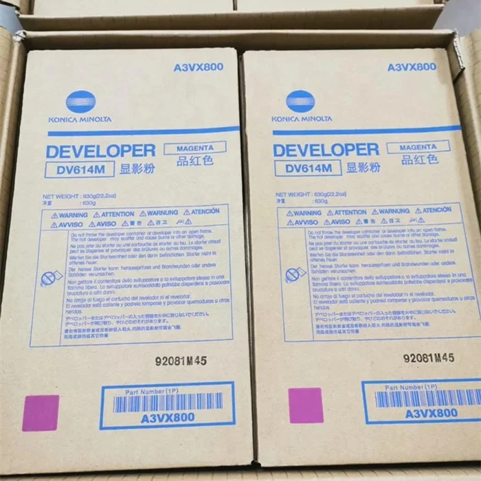 Original New Dv614 Developer Powder For Konica Minolta Press C1060 ...