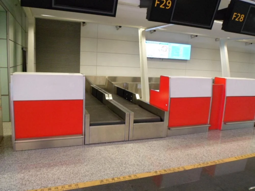 Stainless Steel Granite Polyester Airport Gate Counter