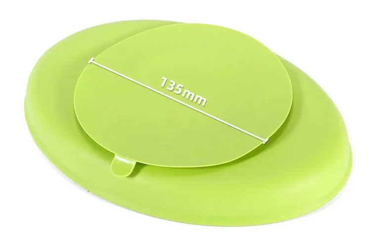 Food Grade Silicone Baby Plate Food Toddler Baby Suction Plate No Spill ...
