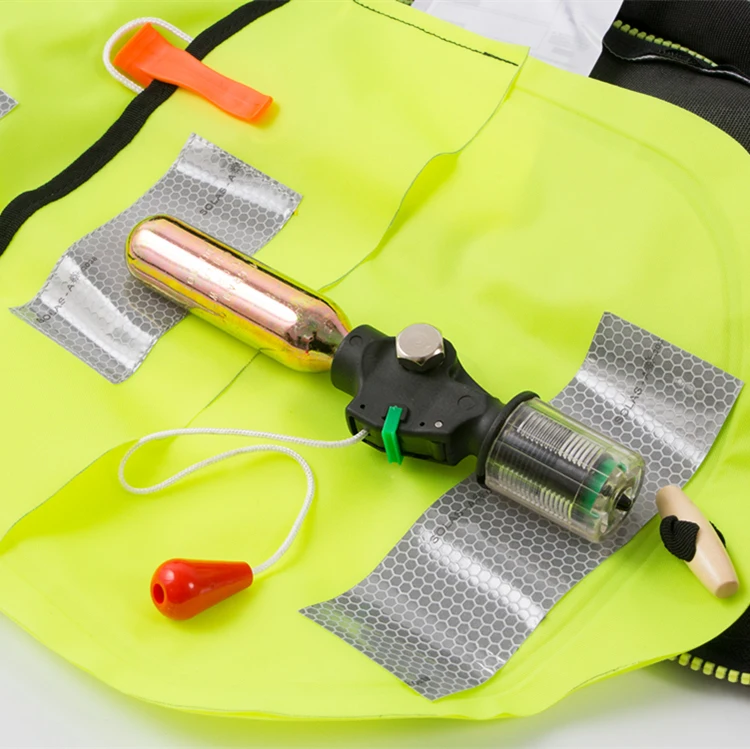 Wholesale Red 24g Co2 Cylinder Inflatable Life Jackets Vest Auto ...