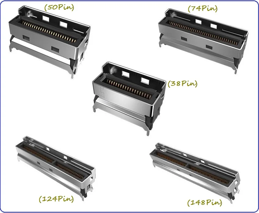 Overpass Mini Cool Edge Io 38pin Female Connector Vertical Dip Type ...