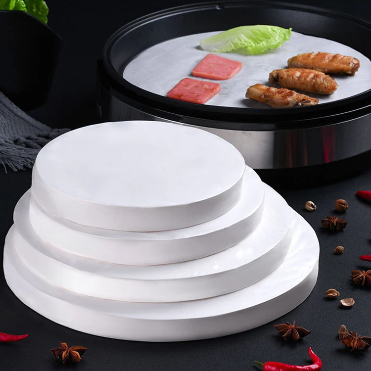 Baking Dim Sum Steamer Baking Paper Round Air Fryer Steaming Paper For ...