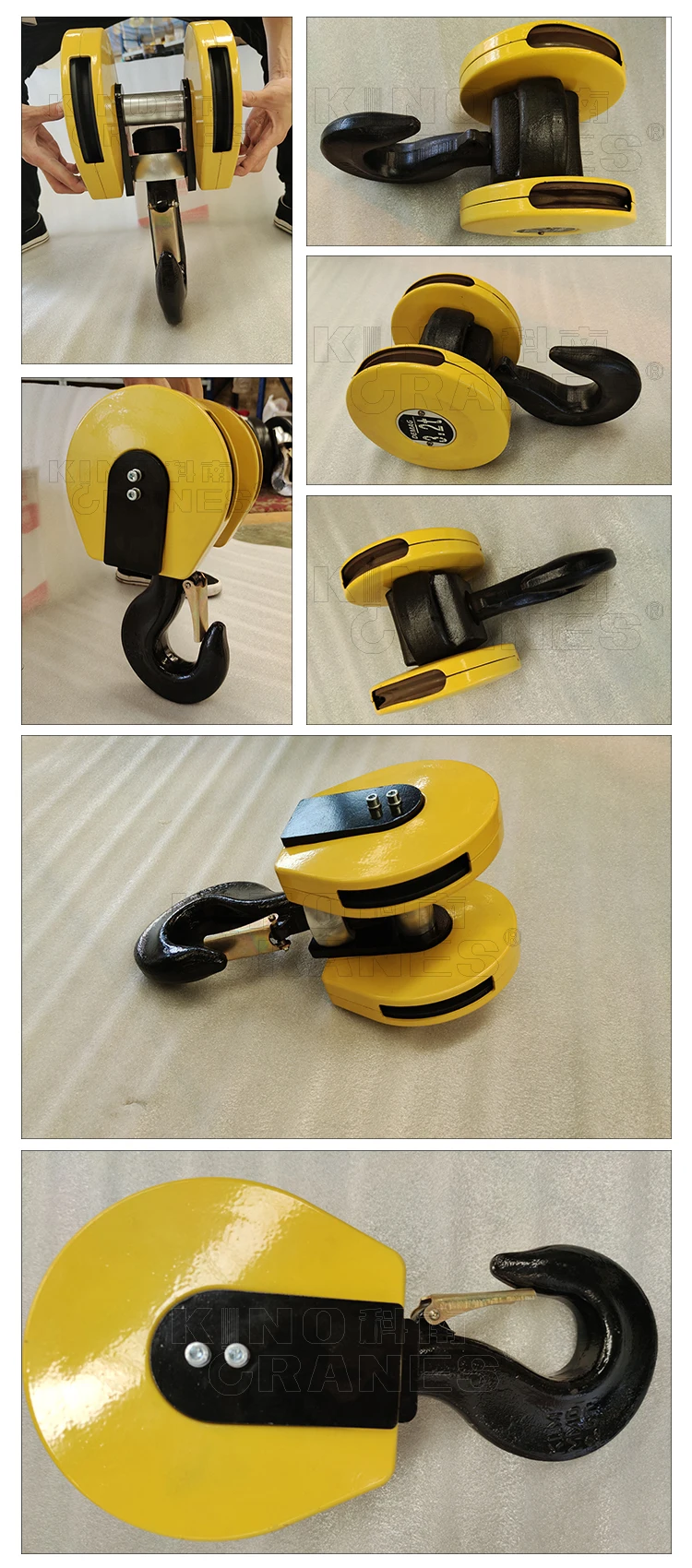 3.2t 5t 10t 20t 25t 50t 80t 100t Crane Lifting Hook Single Hook For ...