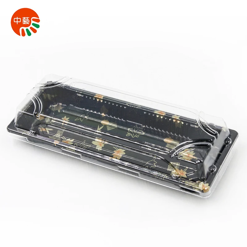 Wholesale Japanese Style Plastic Disposable Sushi Trays